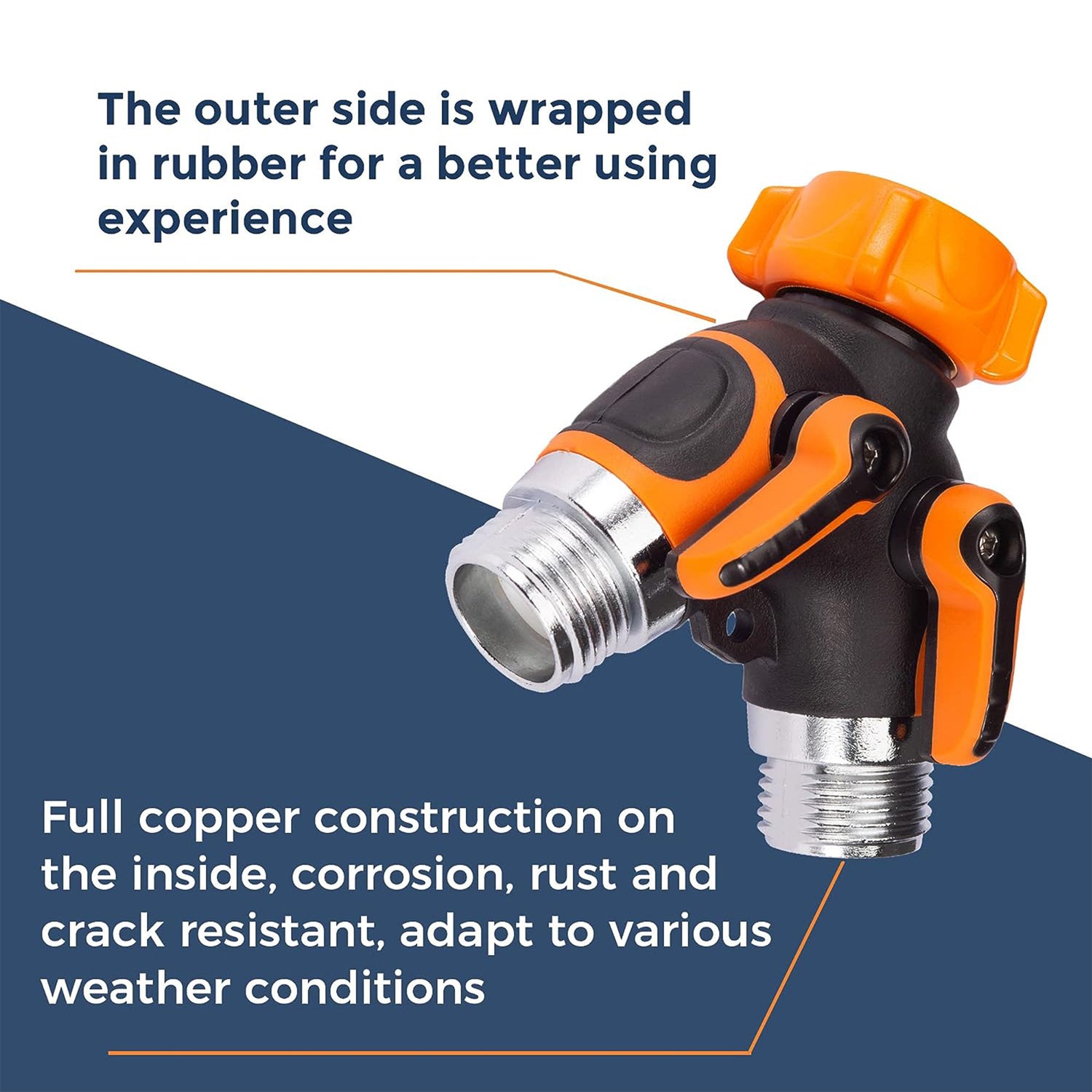 Metal Water Hose Splitter | Giraffe Tools