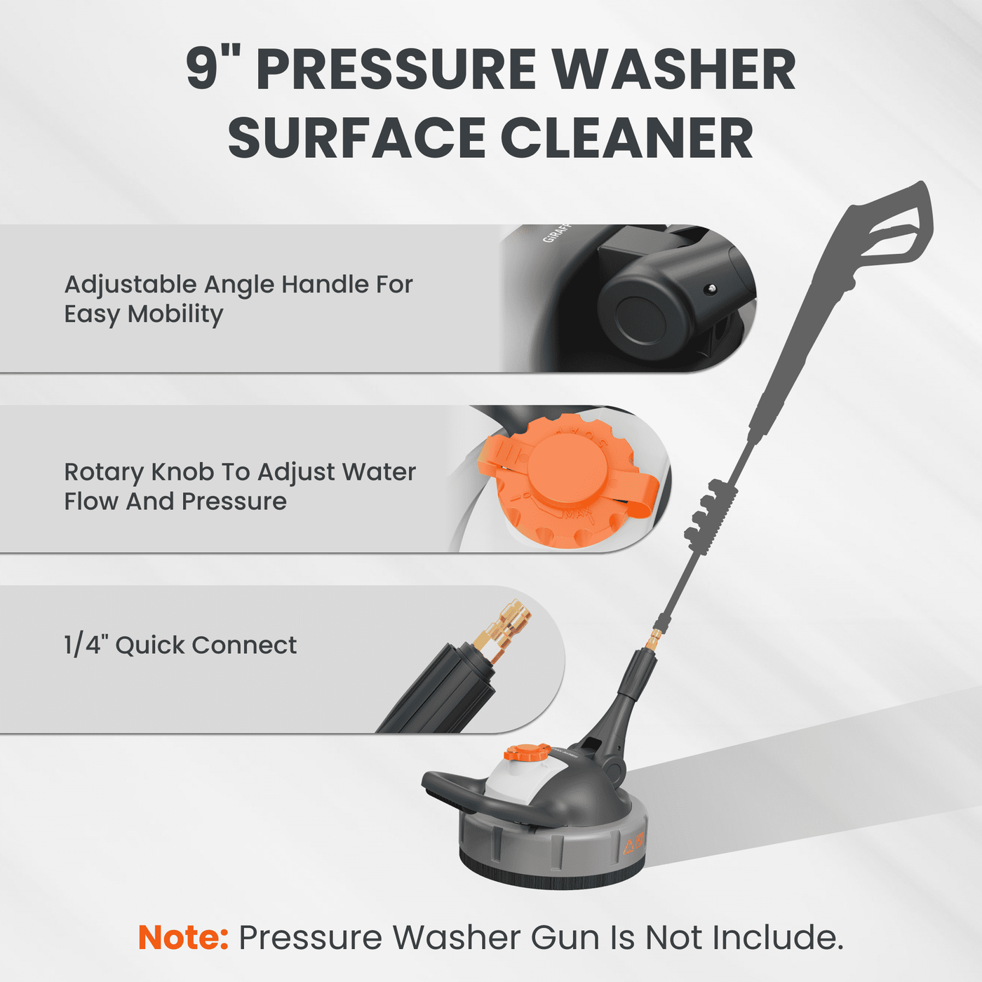 Pressure Washer Surface Cleaner | Giraffe Tools