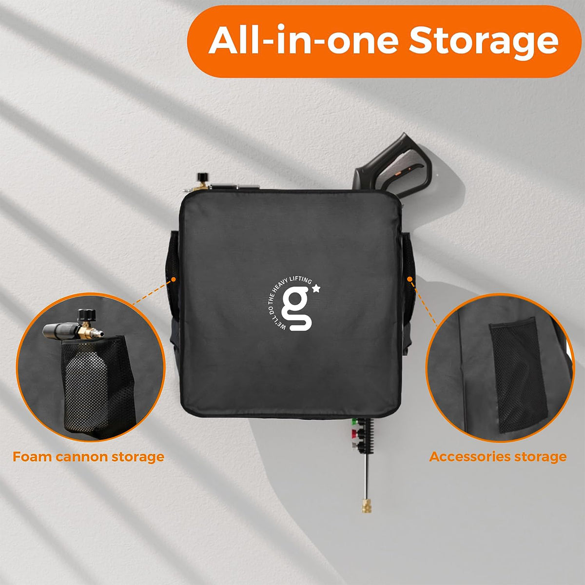 Grandfalls Pressure Washer Cover | Giraffe Tools