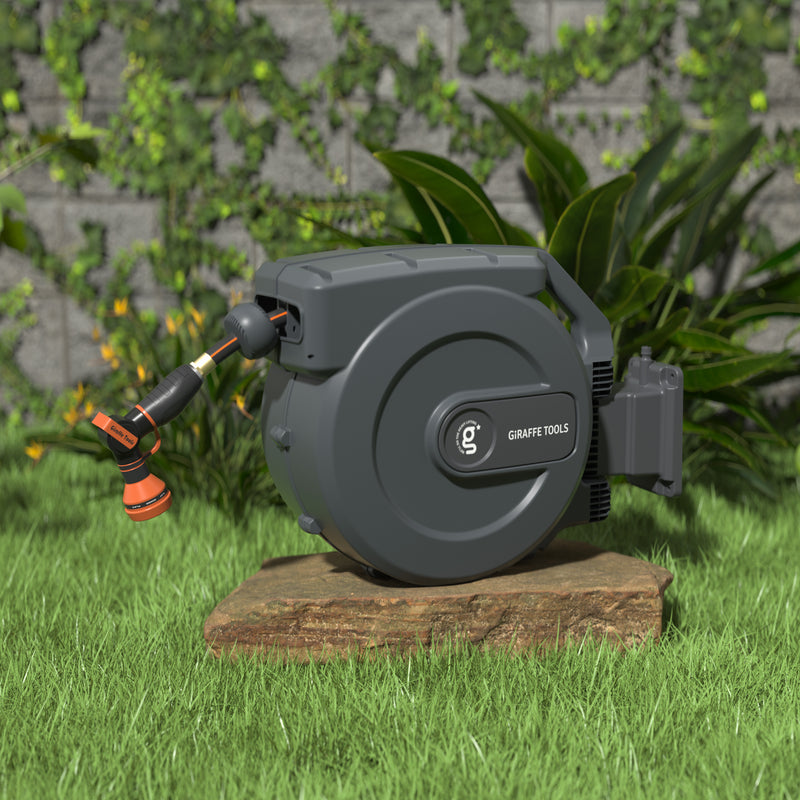 Retractable Garden Hose Reel | Giraffe Tools