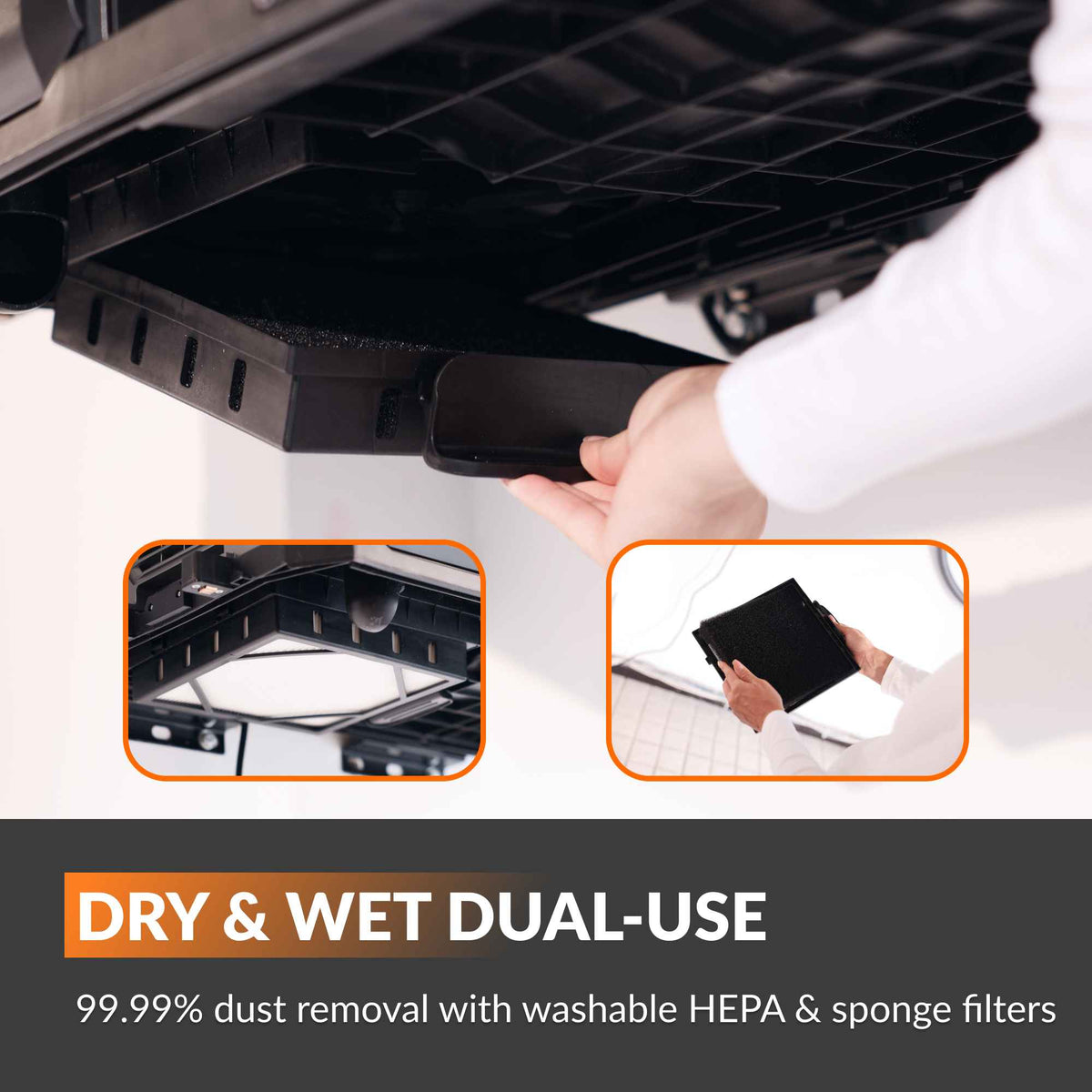 Retractable Vacuum Cleaner | Giraffe Tools®