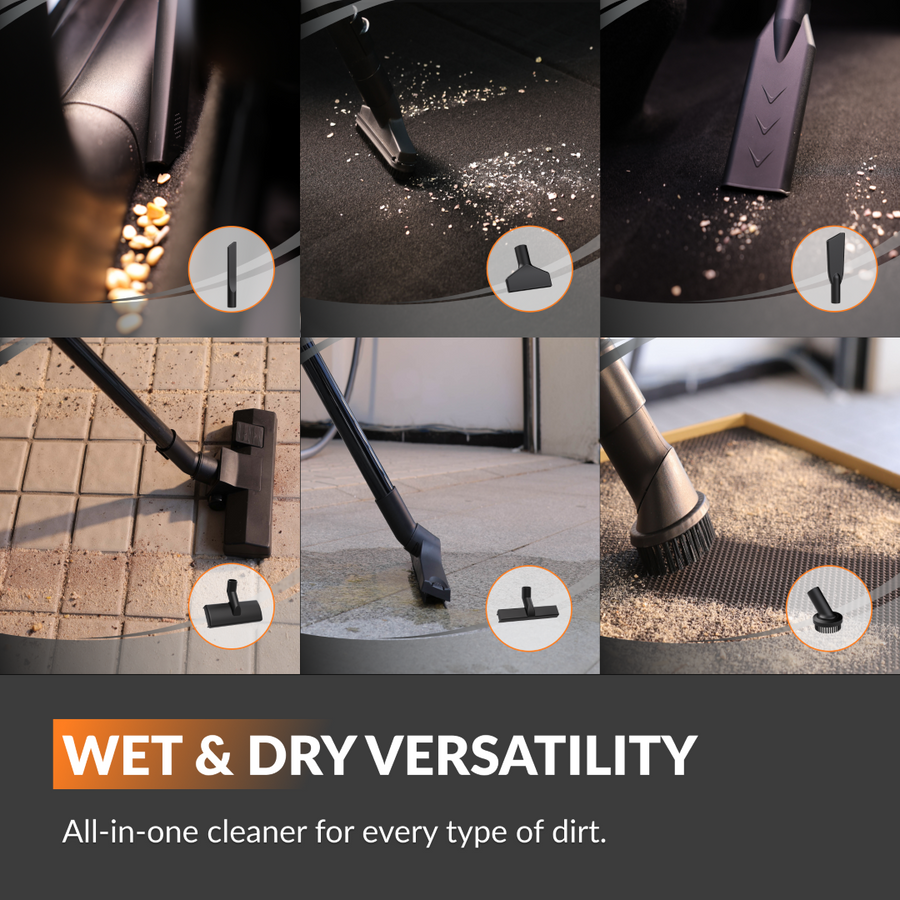 Retractable Vacuum Cleaner | Giraffe Tools®