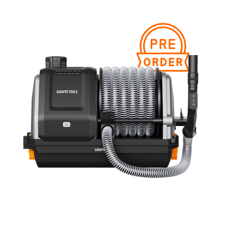 Retractable Garage Vacuum Launch