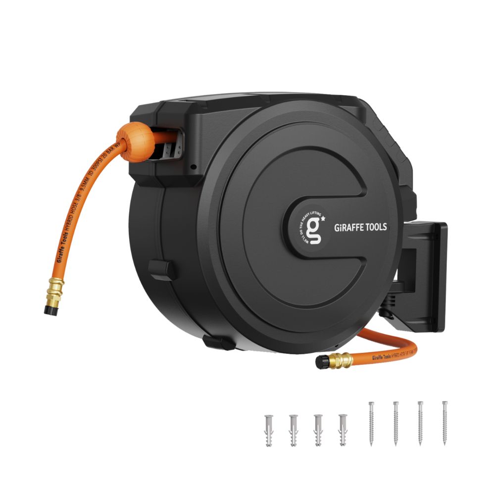 Retractable Garden Hose Reel | Giraffe Tools