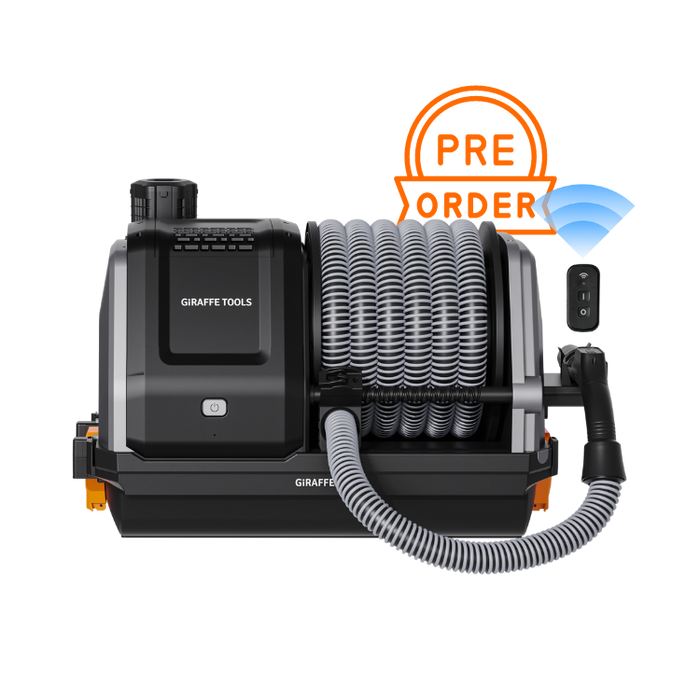Retractable Garage Vacuum Launch