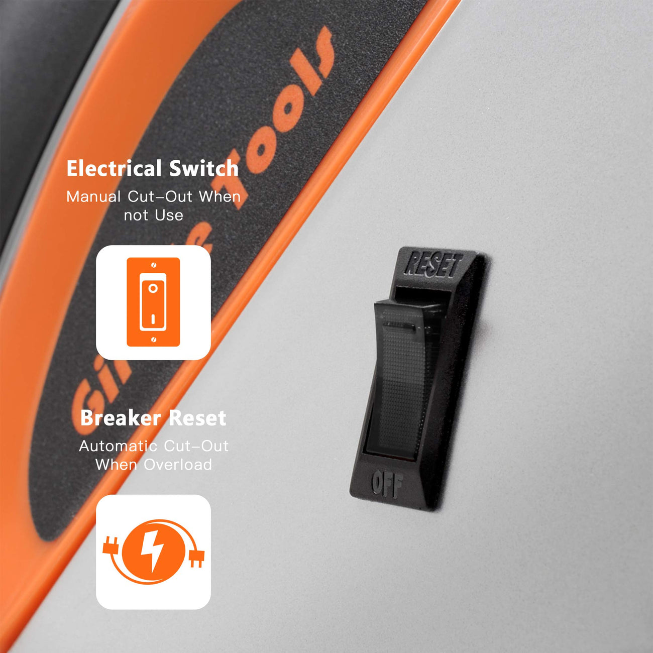 Retractable Extension Cord Reel | Giraffe Tools