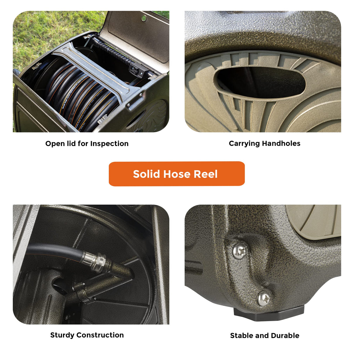 Garden Hose Reel Box | Giraffe Tools