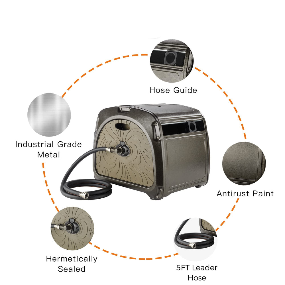 Garden Hose Reel Box | Giraffe Tools